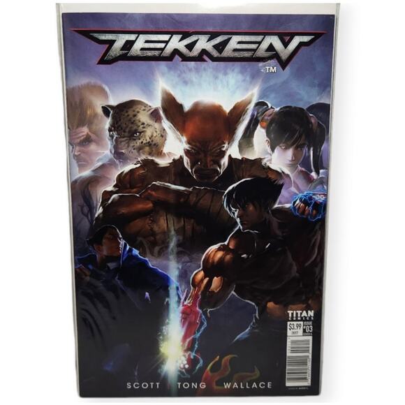 Titan Comics | Other | Titan Comics Tekken 3 Cover A Nm 27 Preowned ...